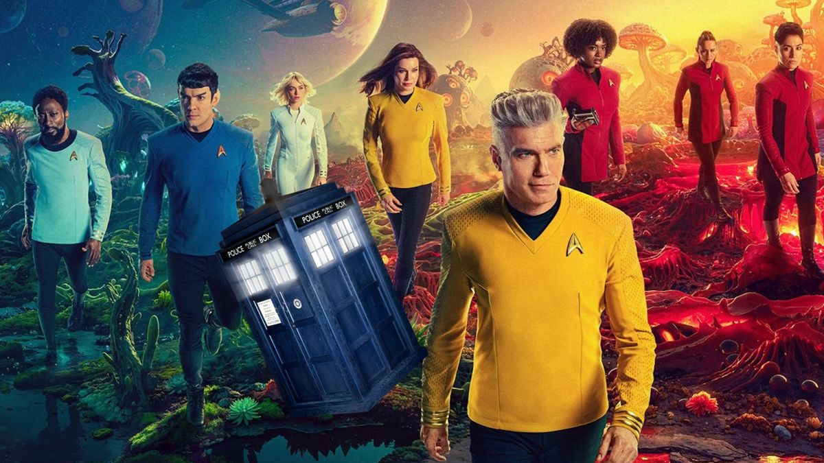 La TARDIS de Doctor Who aparece sorpresivamente en Star Trek Strange ...